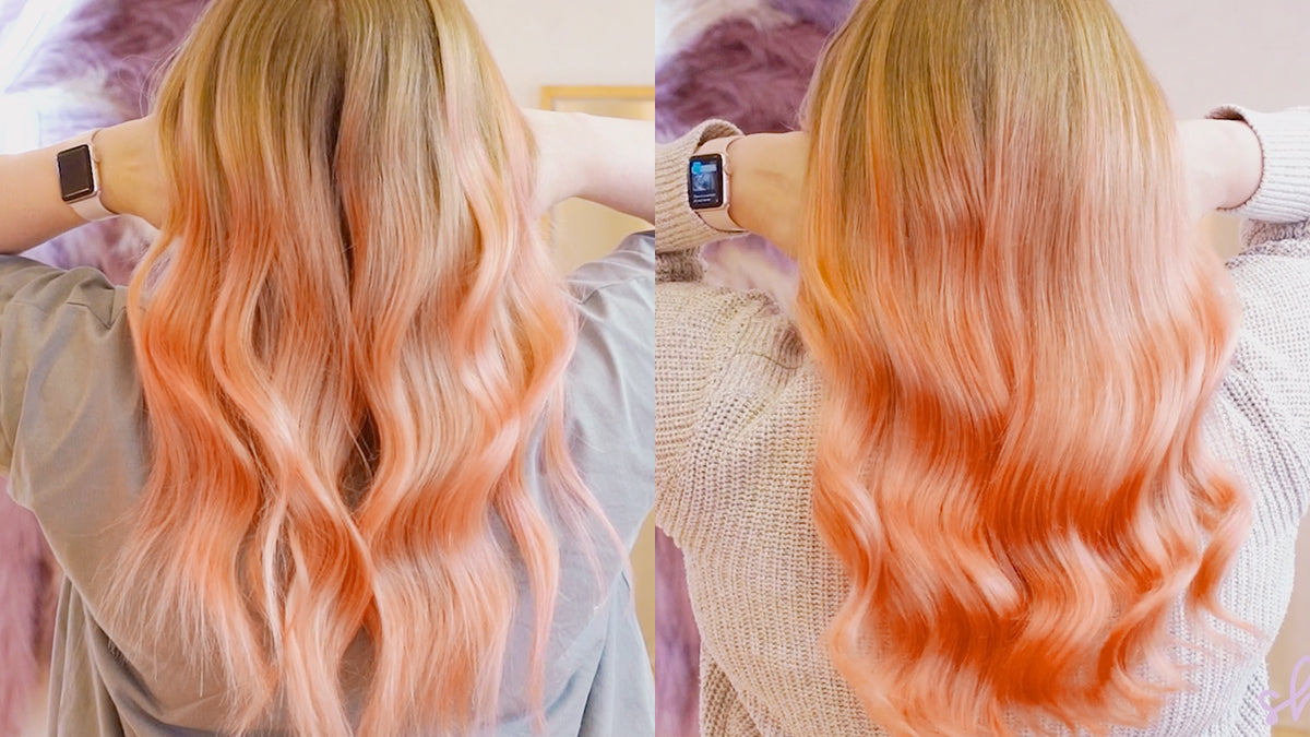 How To Custom Colour Hair Extensions | SimplyHair