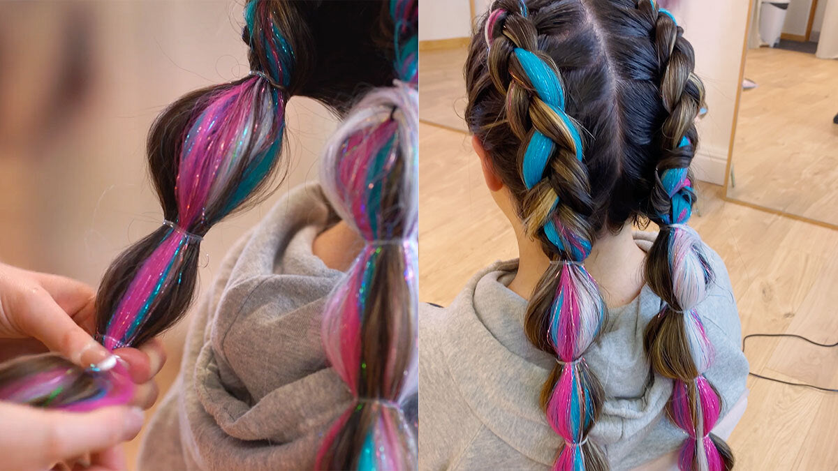 Jubilee Themed Jumbo Braids | SimplyHair