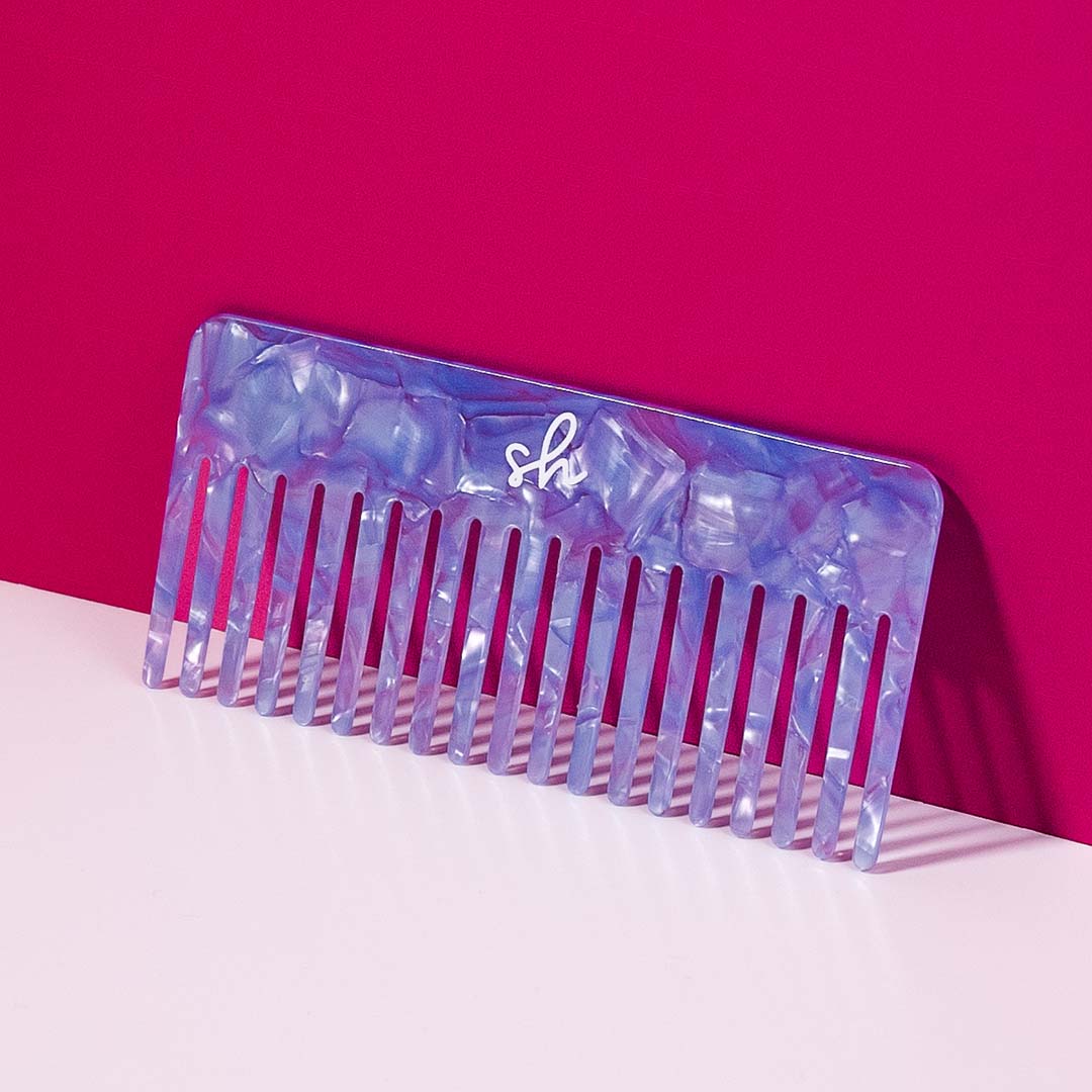 Purple Marble Curl Comb – SimplyHair