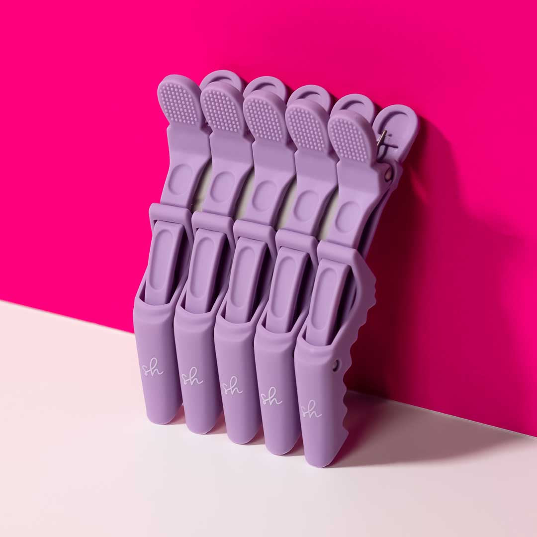 Lilac | Luxury Hair Sectioning Clips | SimplyHair
