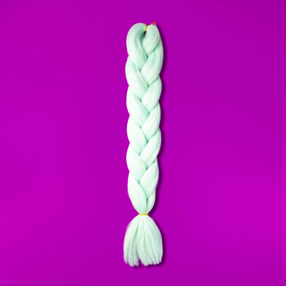 Turquoise & Tinsel Synthetic Jumbo Braid – SimplyHair