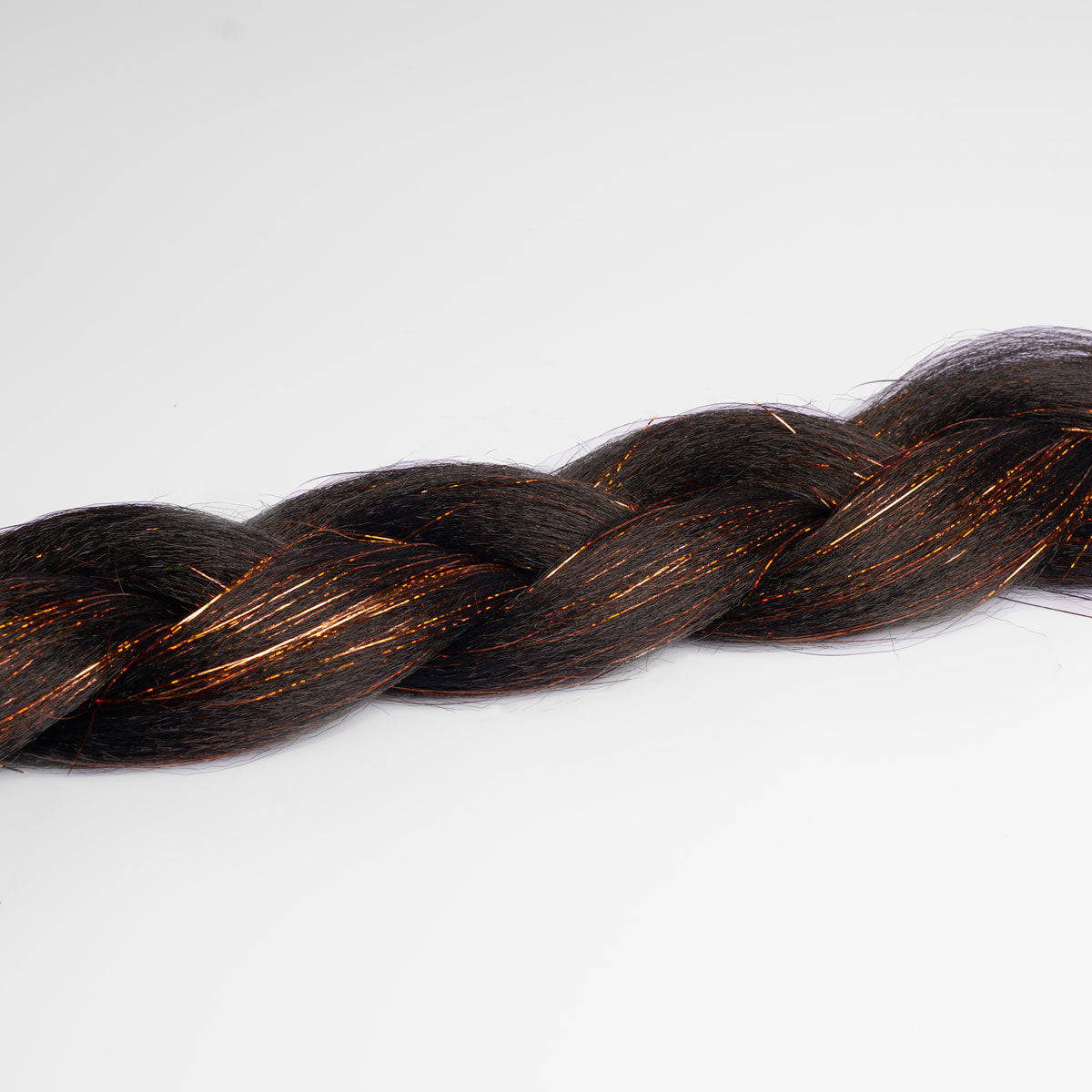 Black & Tinsel Synthetic Jumbo Braid – SimplyHair