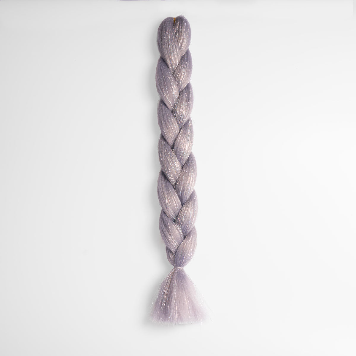 Grey & Tinsel Synthetic Jumbo Braid – SimplyHair
